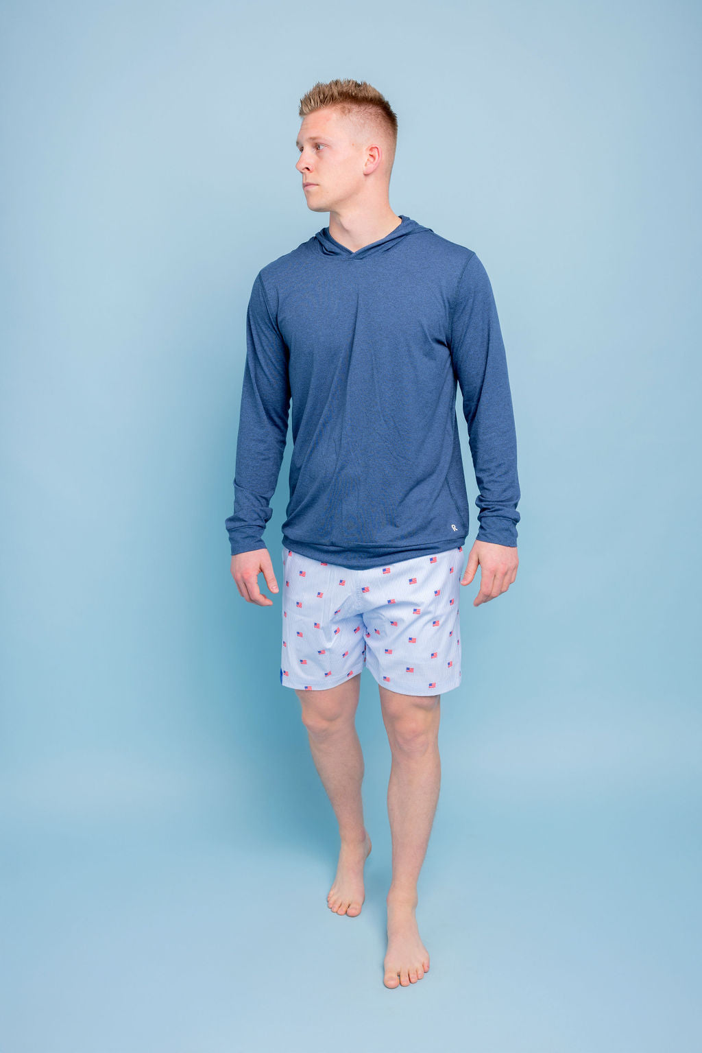 Men's USA Lined Swim Trunks – Captain & Cub